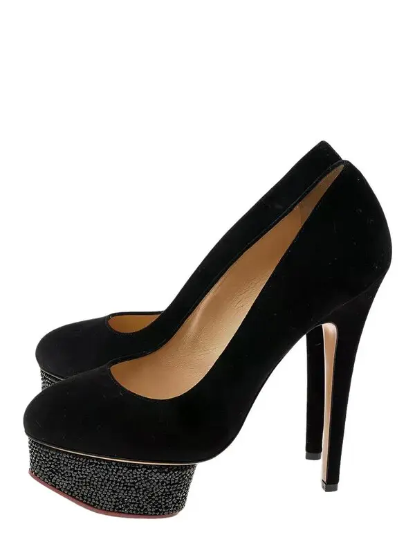 CHARLOTTE OLYMPIA Dolly Platform Pumps - Black