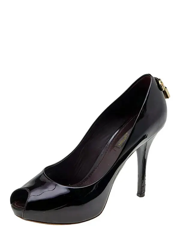 LOUIS VUITTON Peep-toe Pumps - Red