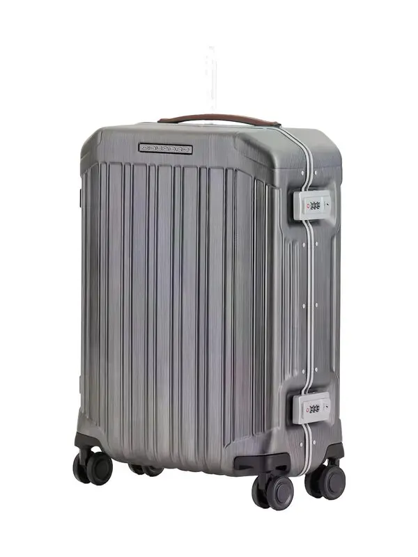 PIQUADRO Four-wheel Cabin Suitcase - Grey