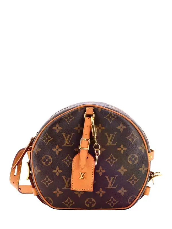 LOUIS VUITTON Monogram Canvas Boite Chapeau Souple Mm Bag - Brown