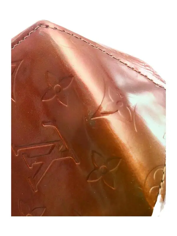 LOUIS VUITTON Monogram Vernis Reade Pm Handbag - Brown