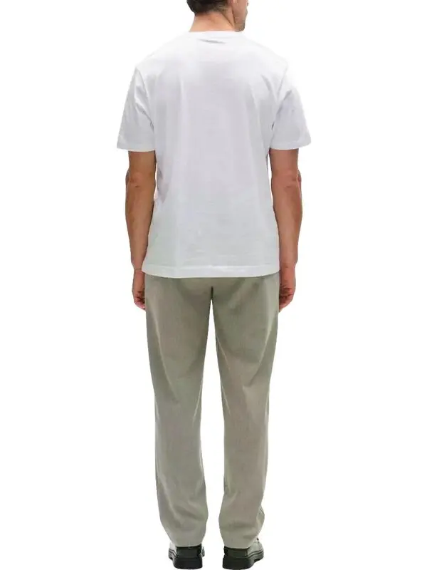 GABBA Napoli 19 Pleated Trousers - Neutrals