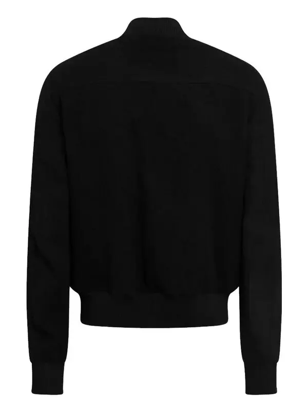 Rick Owens Zip-detail Bomber Jacket - Black