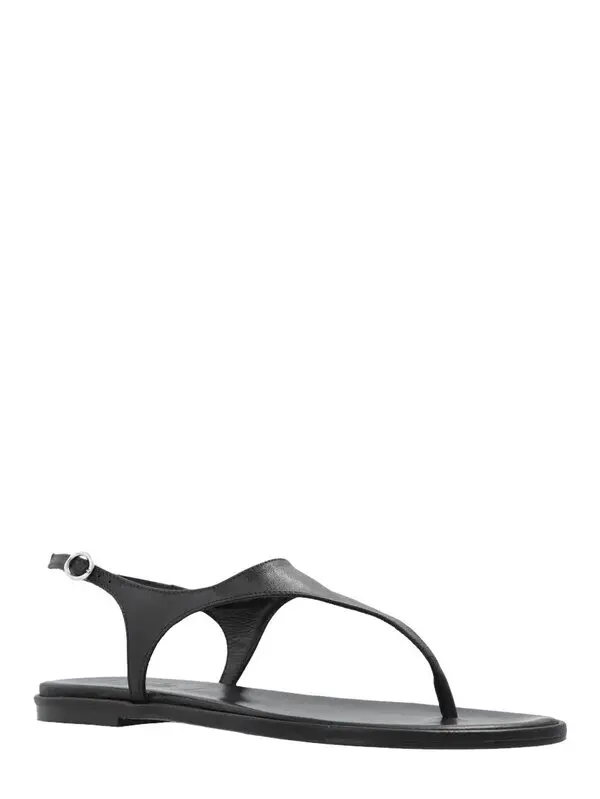 AeydĒ Raine Leather Sandals - Black