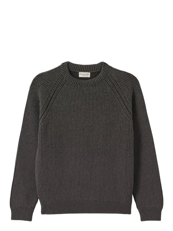 Johnstons Of Elgin Pioneer Ombre Cashmere Jumper - Grey