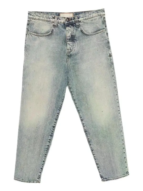 BONHEUR Straight-leg Jeans With Belt Loops - Blue