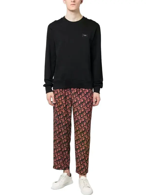 Viktor & Rolf All-over Floral Print Trousers - Orange