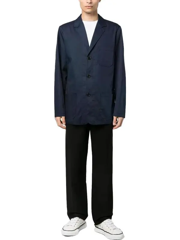 Viktor & Rolf Notched-lapels Single-breasted Blazer - Blue