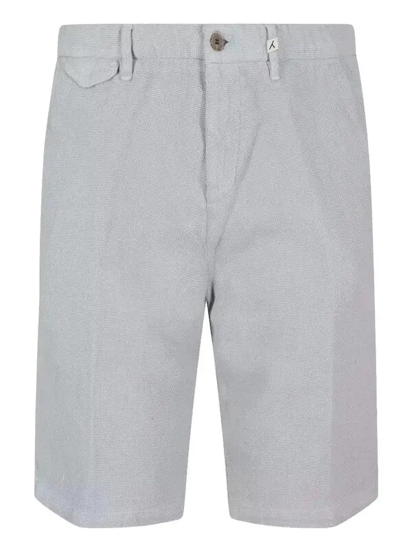 MYTHS Textured Shorts - Grey