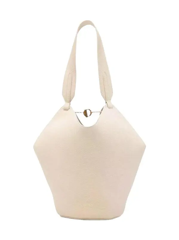 Khaite Mini Lotus Shoulder Bag - Neutrals