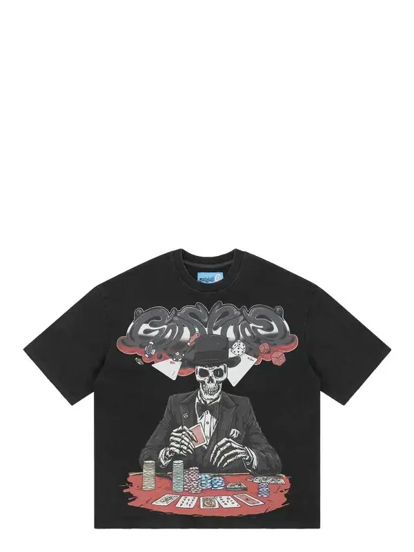 GODSPEED High Stakes Graphic-print T-shirt - Black