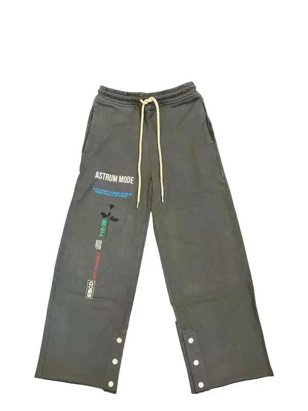 Astrum Silence Printed Sweatpants - Grey