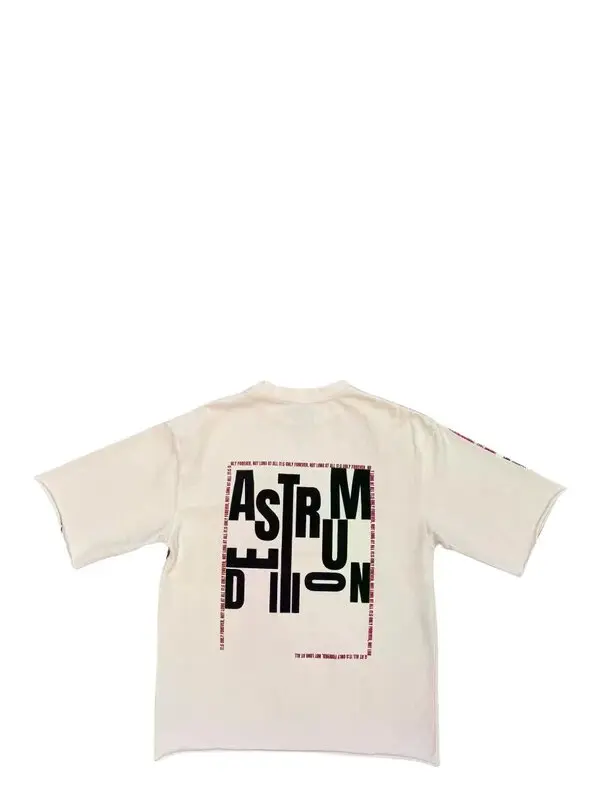 Astrum Graphic-print T-shirt - Neutrals