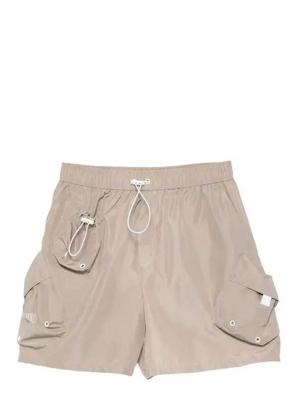 Moschino Print Swim Shorts - Neutrals