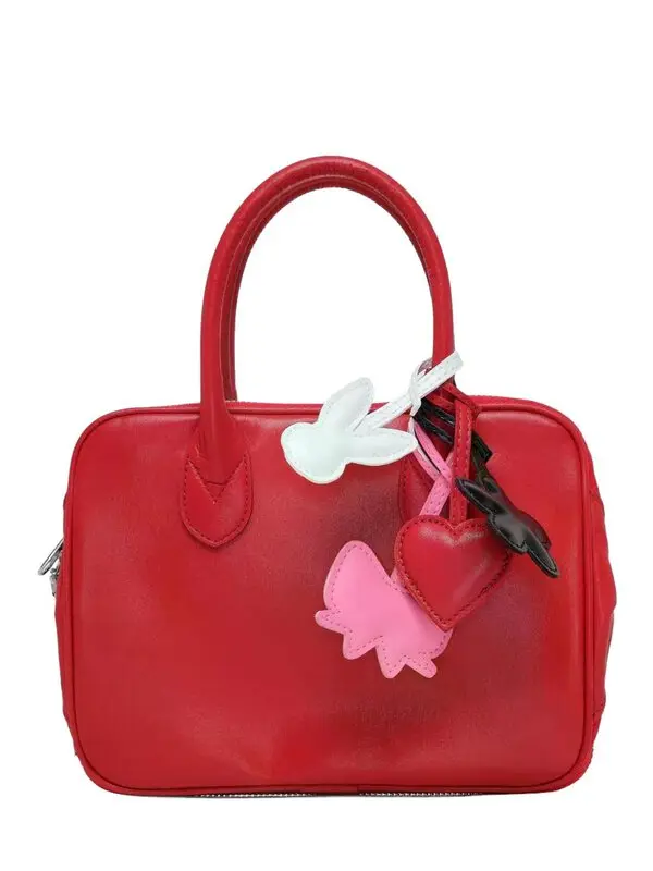 Comme Des Garçons Charm Detail Tote Bag - Red