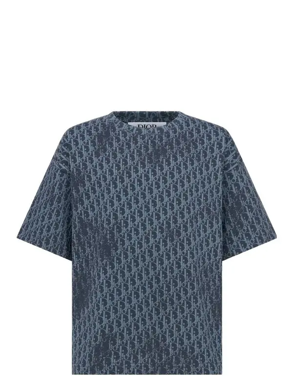 Dior Short Sleeve T-shirt - Navy Blue