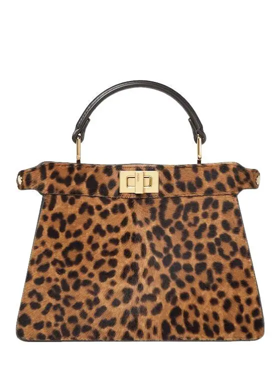 Fendi Peekaboo Iseeu Petite Tote Bag - Brown