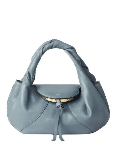 Fendi Small Spy Bag With Knotted Shoulder Strap - Light Blue