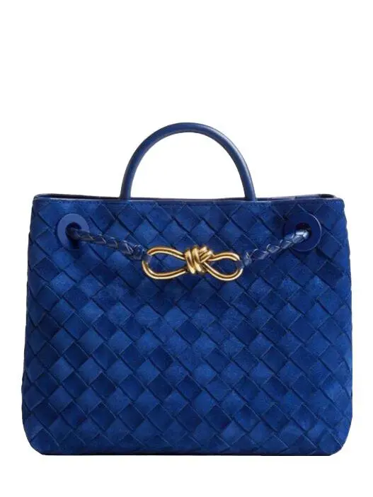 Bottega Veneta Small Andiamo Bag - Royal Blue