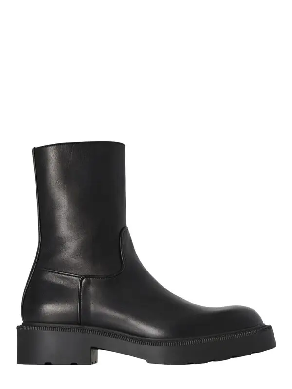 THE ROW Nobilis Zip-up Ankle Boots - Black