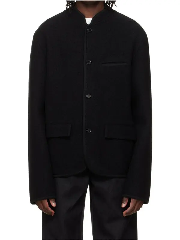 RIER Long-sleeved Casual Jacket - Black