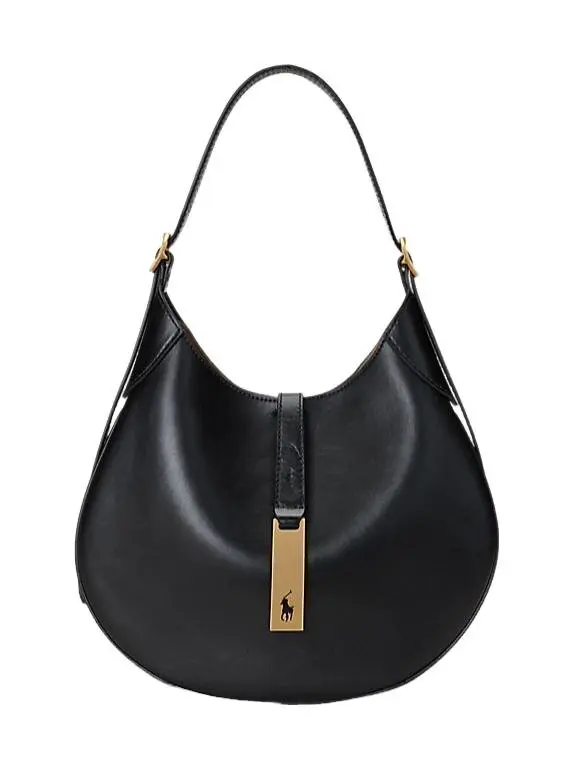 Polo Ralph Lauren Small Polo Id Shoulder Bag - Black