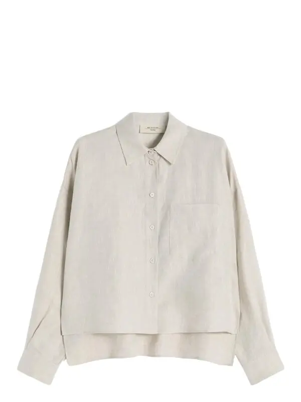 Max Mara Capo Cropped Boxy Shirt - No