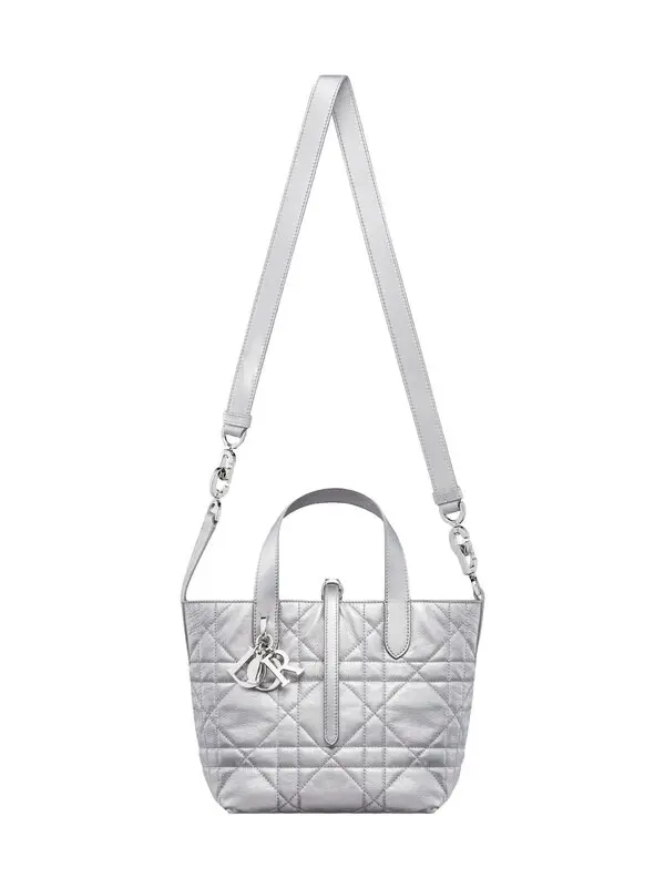 Dior Toujours Small Straight Tote Bag - White