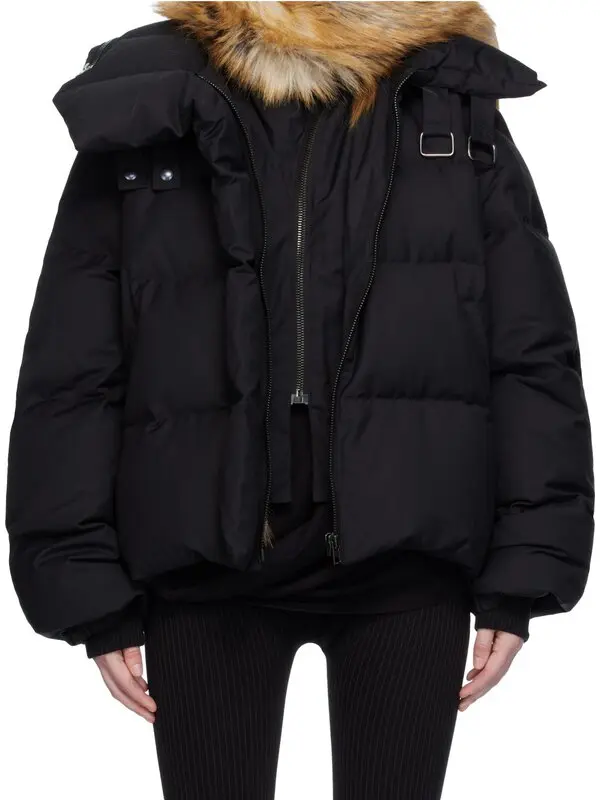 Ottolinger Long-sleeved Down Jacket - Black