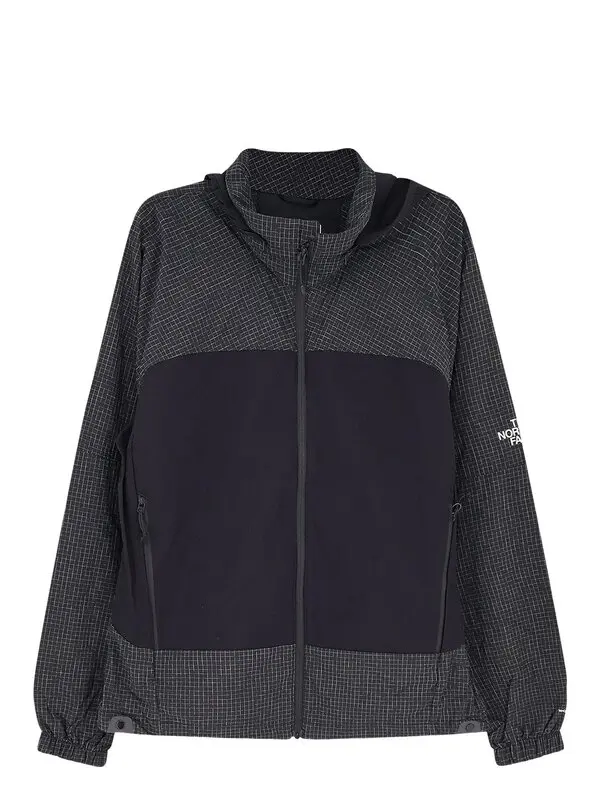 The North Face Grid Panel Hooded Jacket - Tnf Black