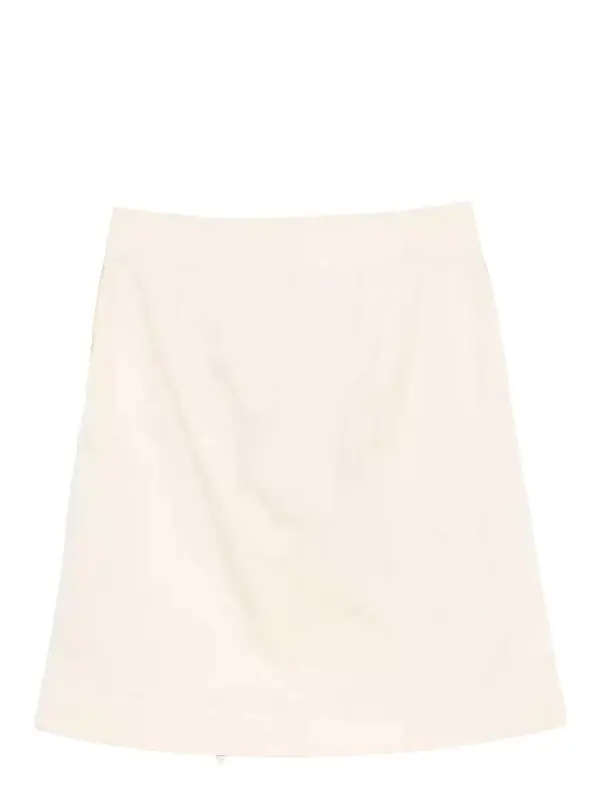JOSEPH Button-detail Wrap Skirt - Neutrals