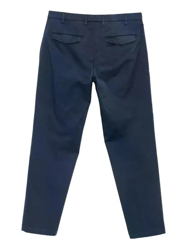 MICHAEL COAL Belt-loop Pocket Trousers - Blue