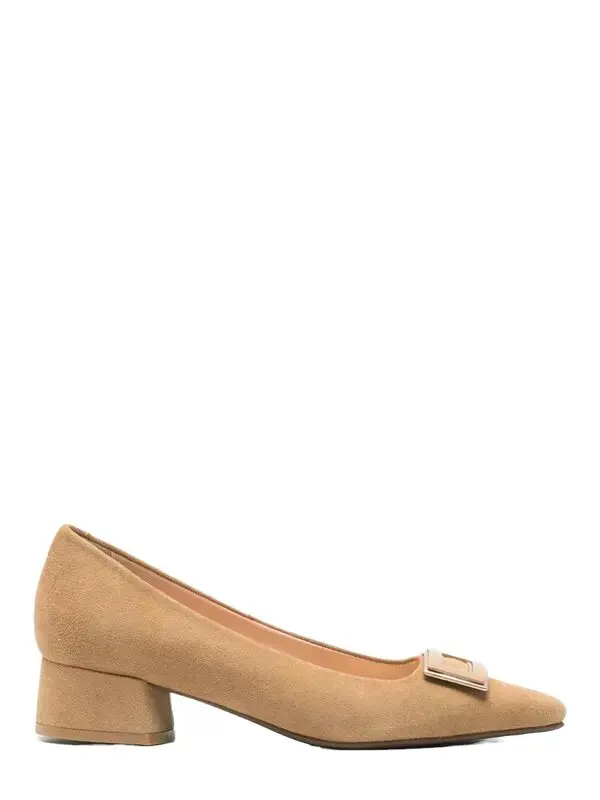 SERGIO MORETTI FIRENZE Suede Pumps - Neutrals