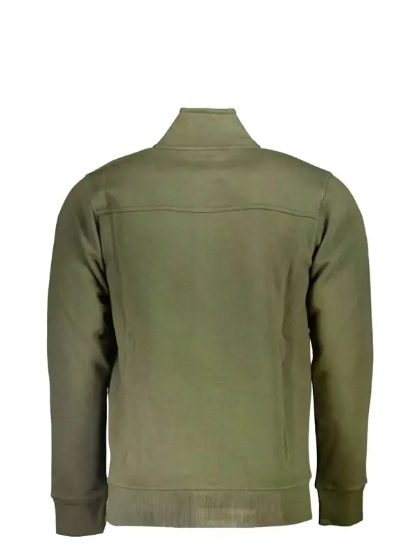 U.S. Grand Embroidered Logo Zip-up Sweatshirt - Green
