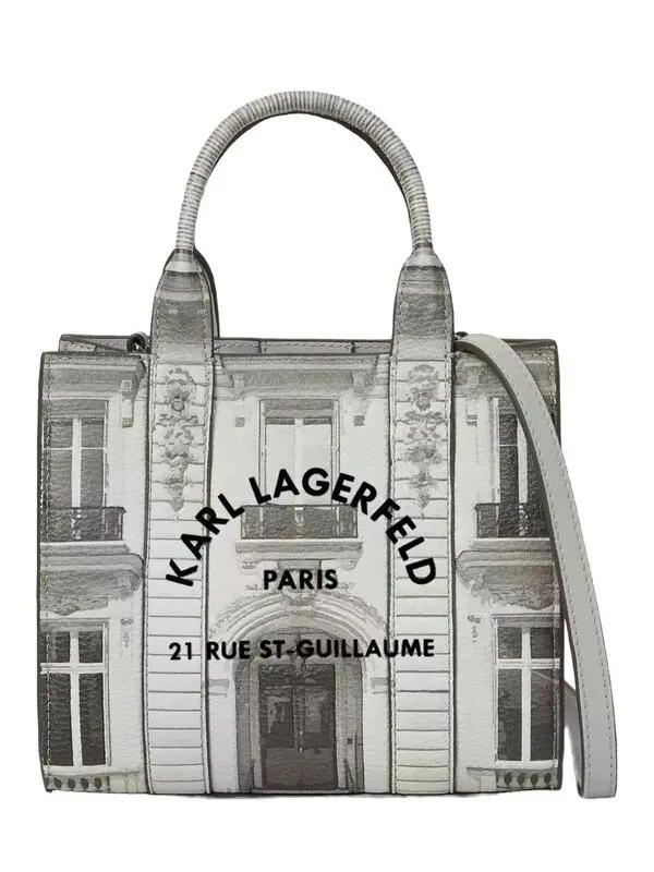 Karl Lagerfeld Exclusive Maison De Karl Mini Tote Bag - Grey
