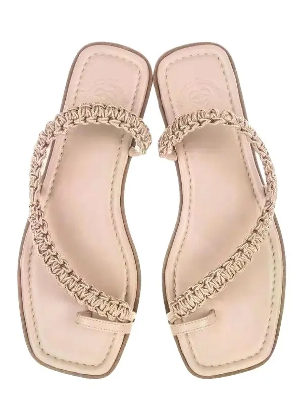 MARIETTA CHROUSALA Martha Braided Sandals - Neutrals