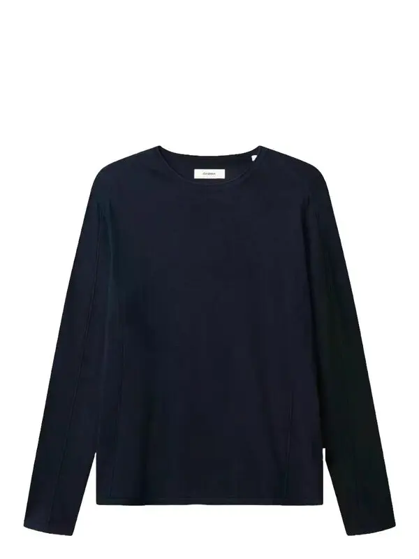 GABBA Lima Cotton Crew Neck Long Sleeve Sweater - Blue