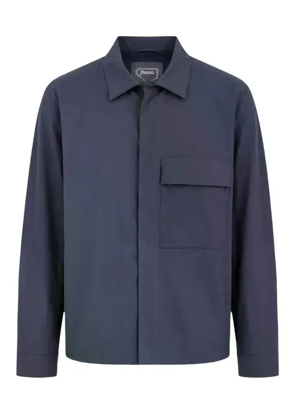 Herno Chest-pocket Jacket - Blue