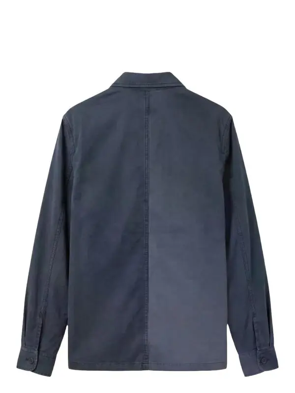 Hartford Jonah Button-up Pocket-detail Jacket - Blue