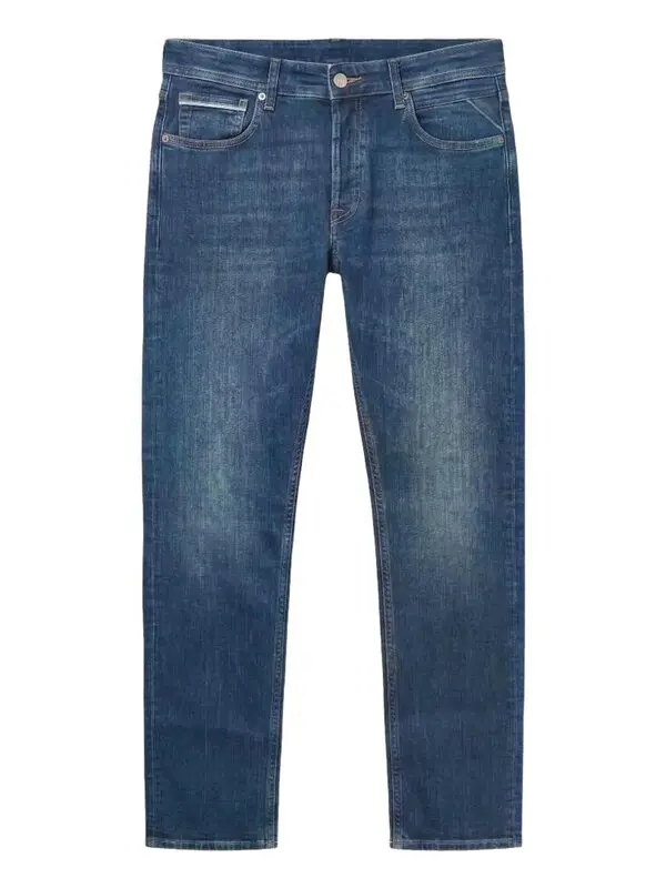 REPLAY Faded Effect Slim-fit Jeans - Blue