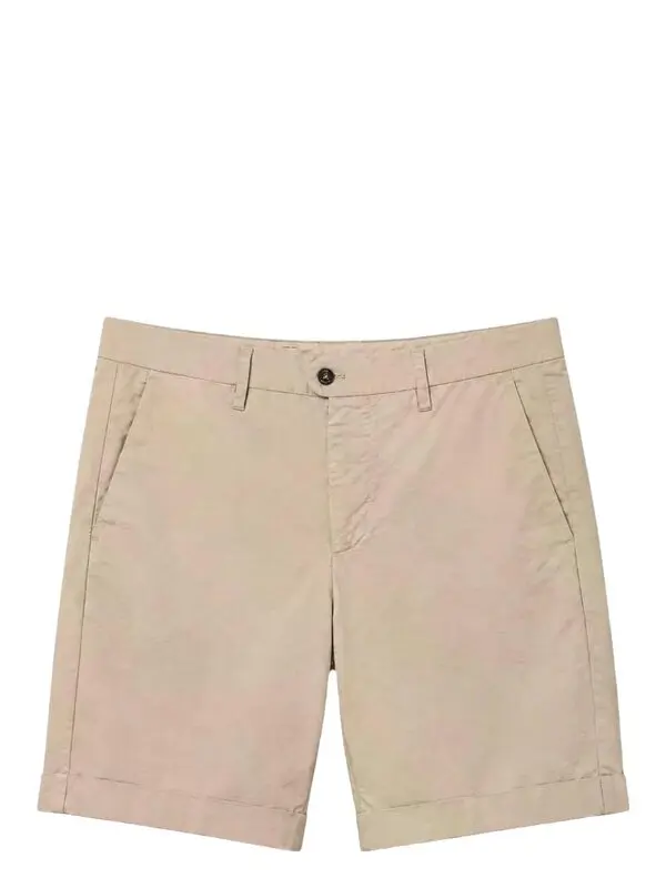 MASON'S Turn-up Cuff Shorts - Neutrals