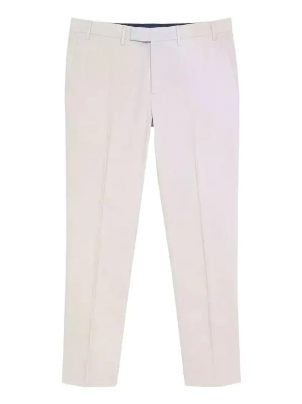 PT TORINO Pressed Crease Slim-fit Trousers - Grey
