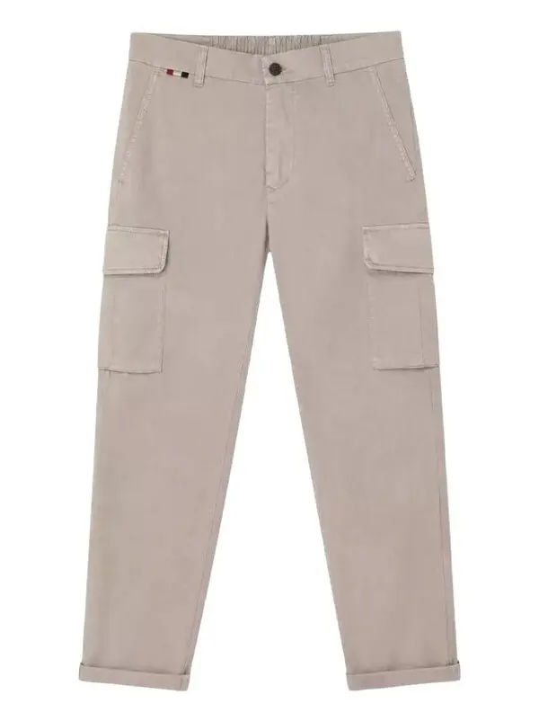 MASON'S Flap-pocket Cargo Pants - Neutrals