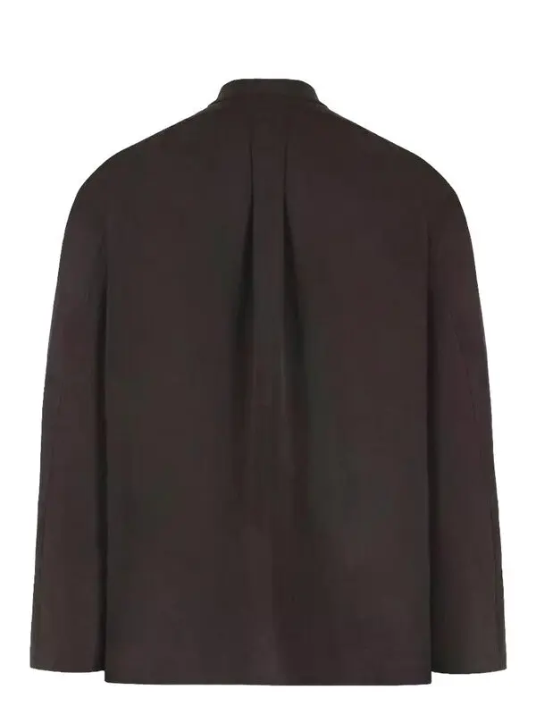 UMIT BENAN Julian Box-pleat Shirt Jacket - Brown