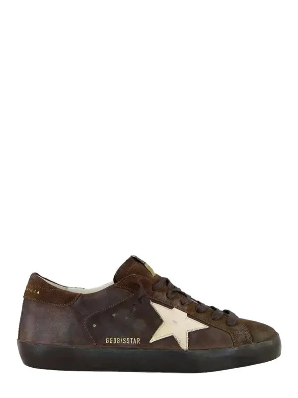 GOLDEN GOOSE Super-star Sneakers - Brown