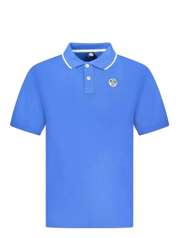 NORTH SAILS Logo-embroidered Polo Shirt - Blue