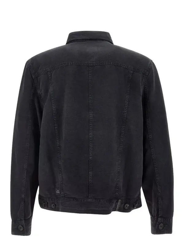 Paul Smith Rider Button-up Jacket - Black