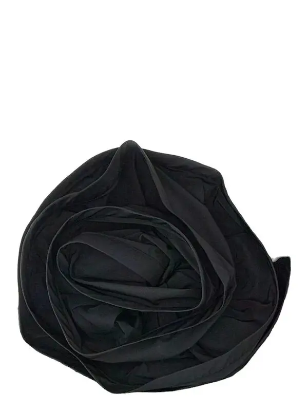 Vaquera Floral Lace Appliqué Top - Black
