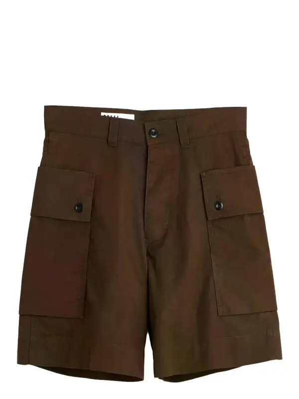 MARGARET HOWELL Cargo Shorts - Brown