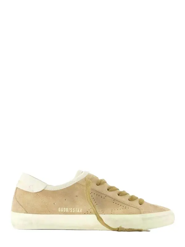 GOLDEN GOOSE Super-star Suede Sneakers - Neutrals